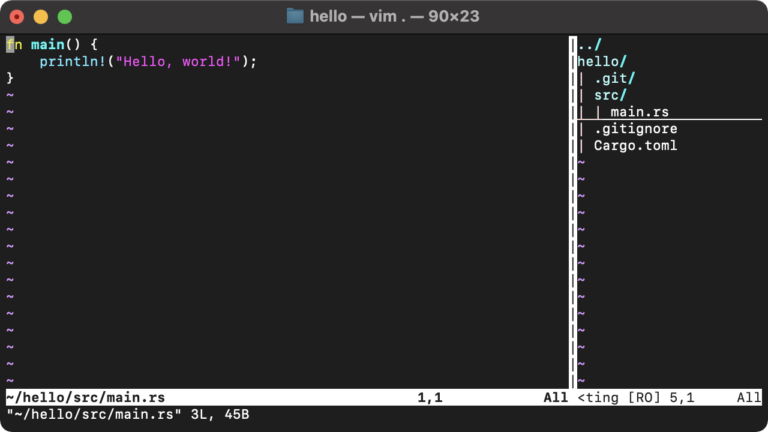 最小限の .vimrc ファイルで Vim 環境を構築する – 土田 拓也